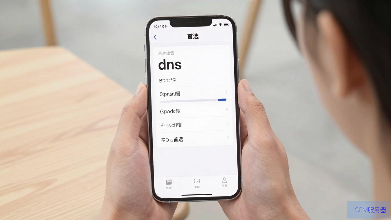 手机怎么查询你的首选DNS？_DNS_HCRM服务器